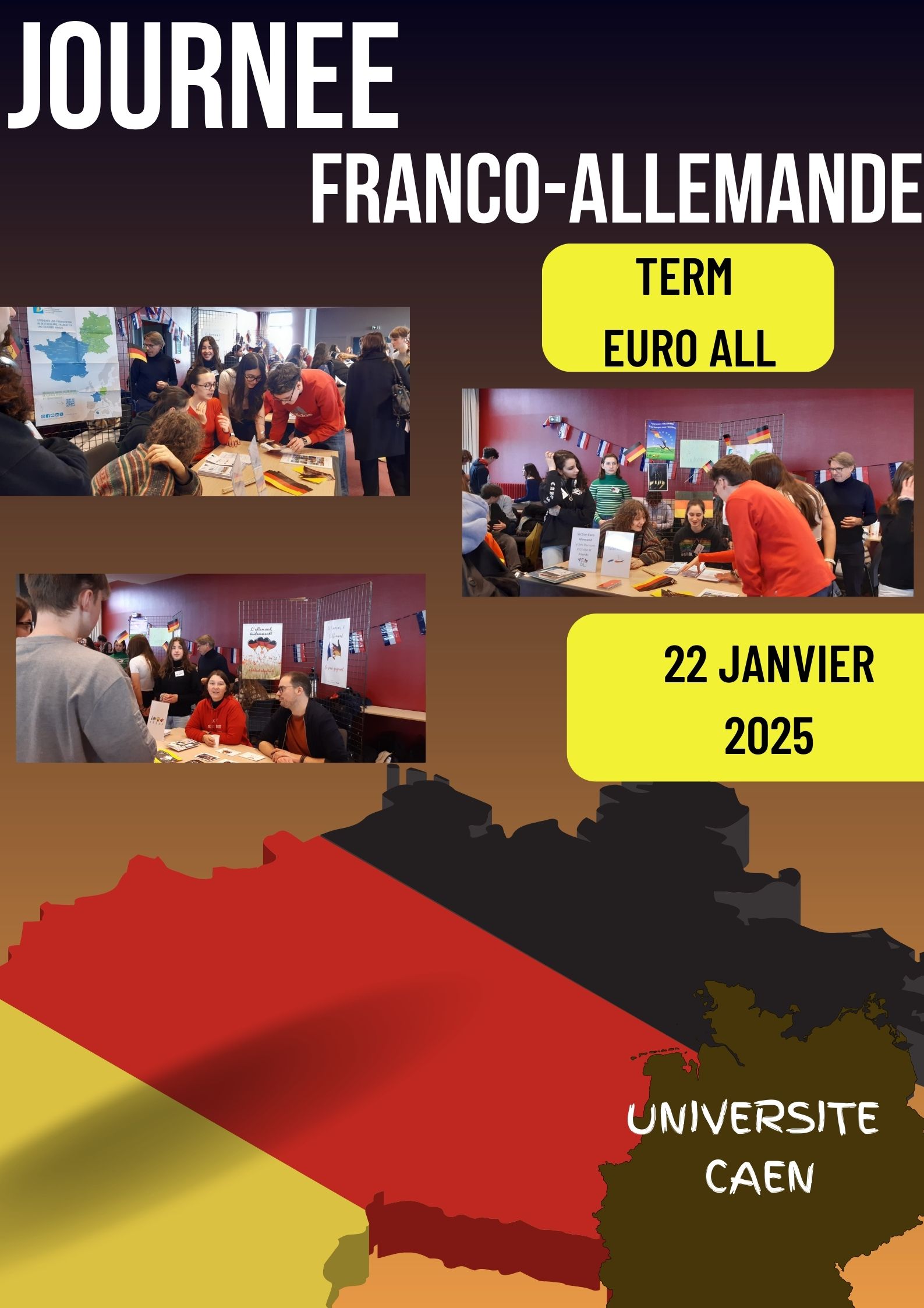 journée franco-allemande à l'université - Lycée Dumont d'Urville - Laplace